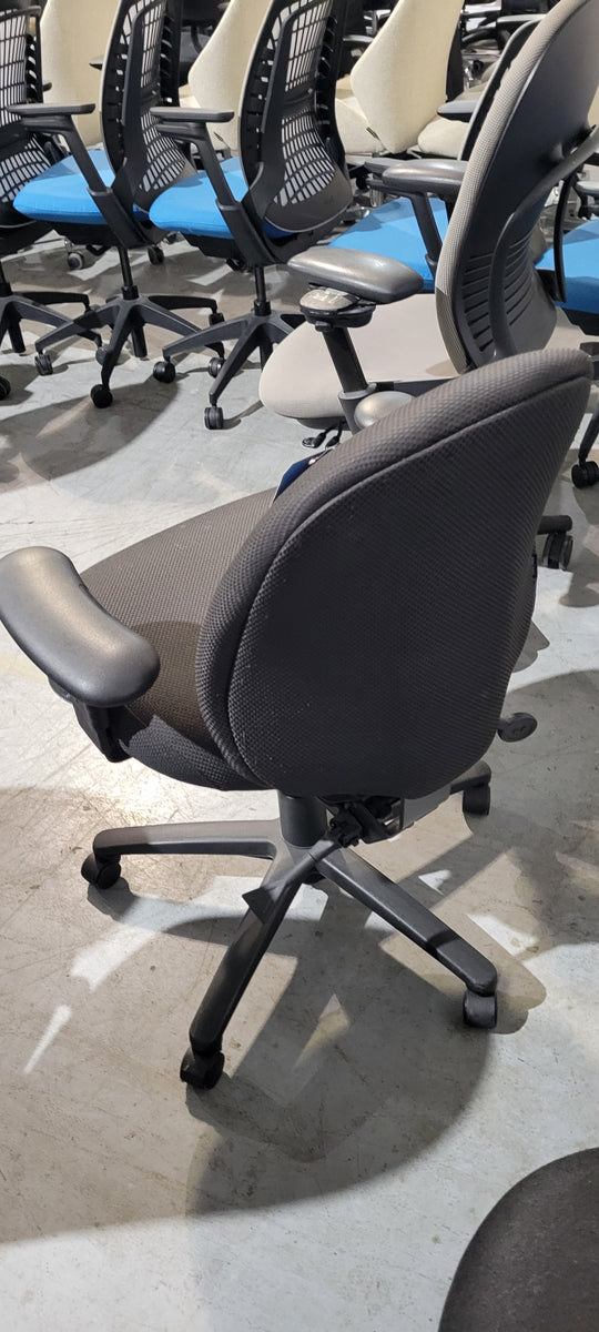 Ergocentric Black Fabric Task Chair – Superior Office Services | Used ...