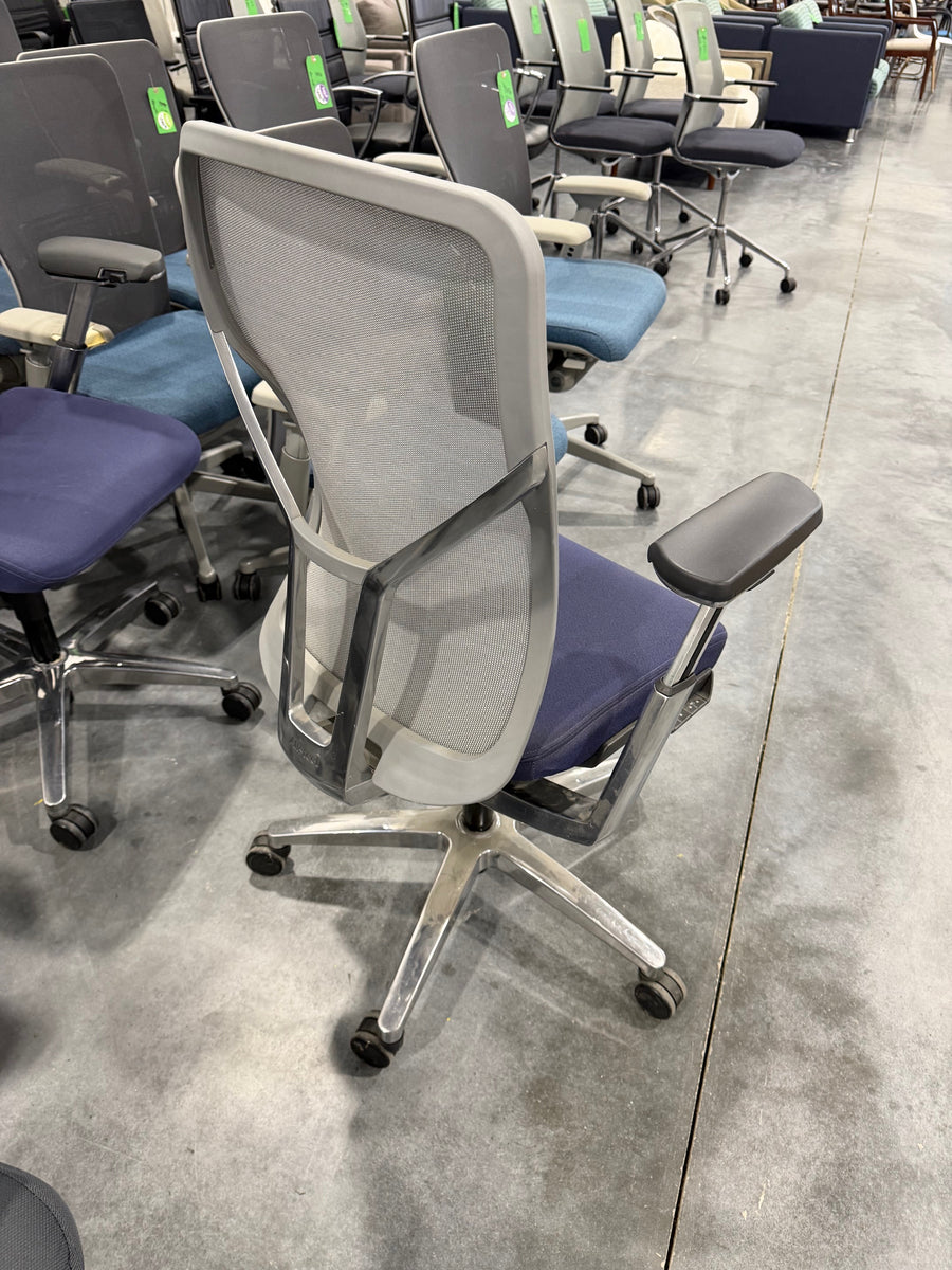 Allsteel Navy and Mesh Task Chair – Superior Office Services | Used ...